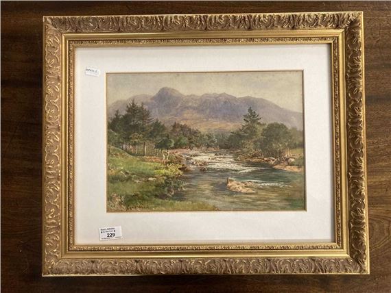 Cyril Ward | Watercolours of landscapes | MutualArt