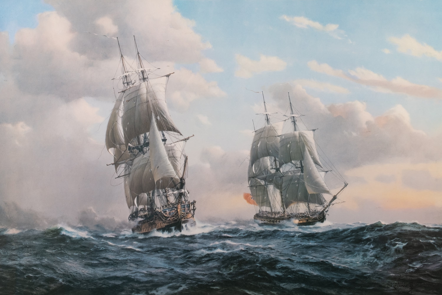 Derek Gardner | The capture of H.B.M 14.Gun Sloop Drake by the American ...