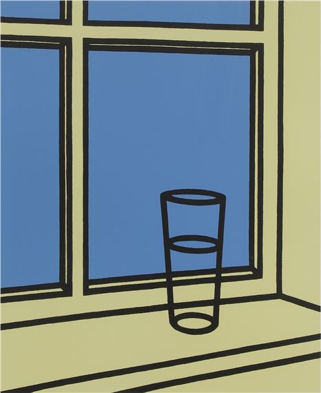 Patrick Caulfield | Window at Night (1969) | MutualArt