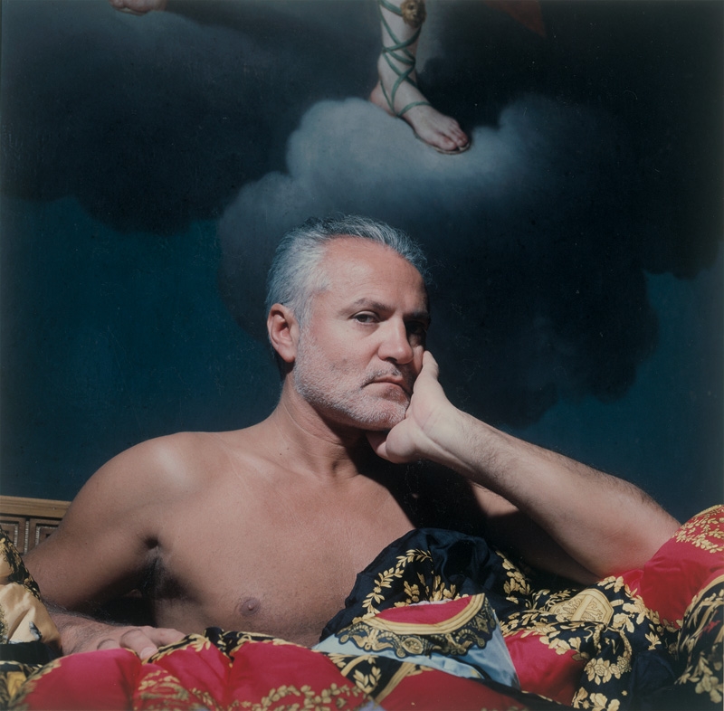Helmut Newton | Gianni Versace, Lake Como, Italy (1994) | MutualArt