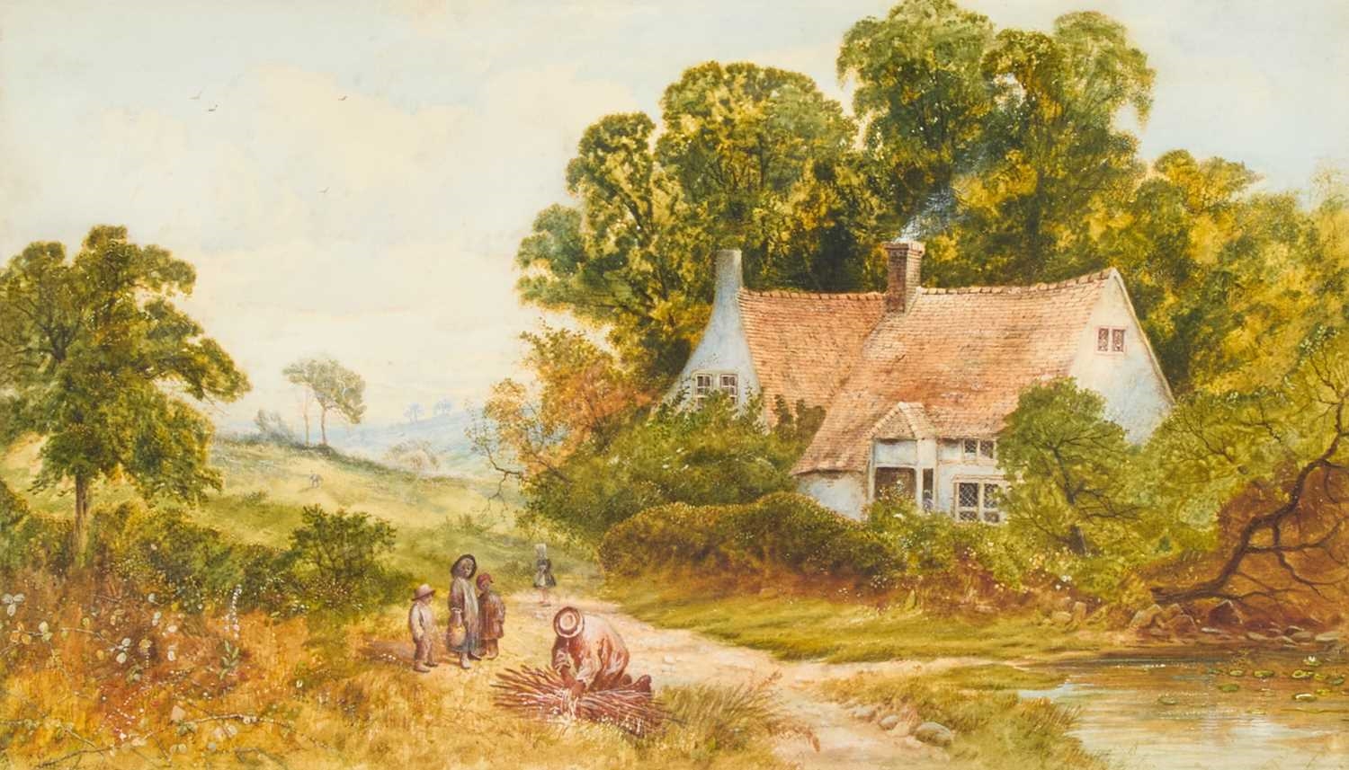 Edward Beecham Lait | TYING THE FAGGOTS | MutualArt