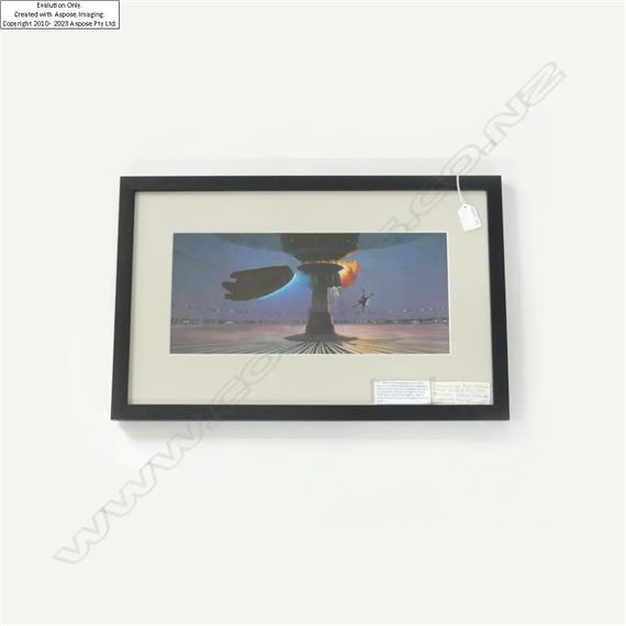 Ralph Mcquarrie | ORIGINAL 1983 STARWARS CONCEPT ART PRINT by RALPH ...