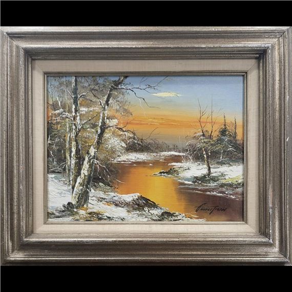 G. Whitman | Oil On Canvas Landscape Painting Signed G. Whitman | MutualArt