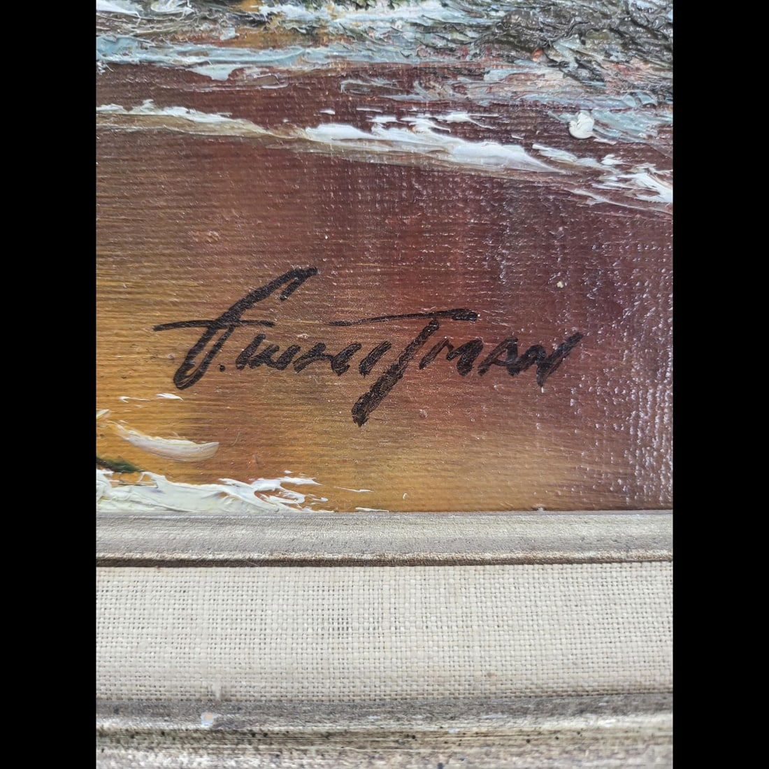 G. Whitman | Oil On Canvas Landscape Painting Signed G. Whitman | MutualArt