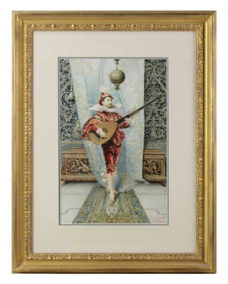 Giuseppe Signorini | The Mandolin Player | MutualArt