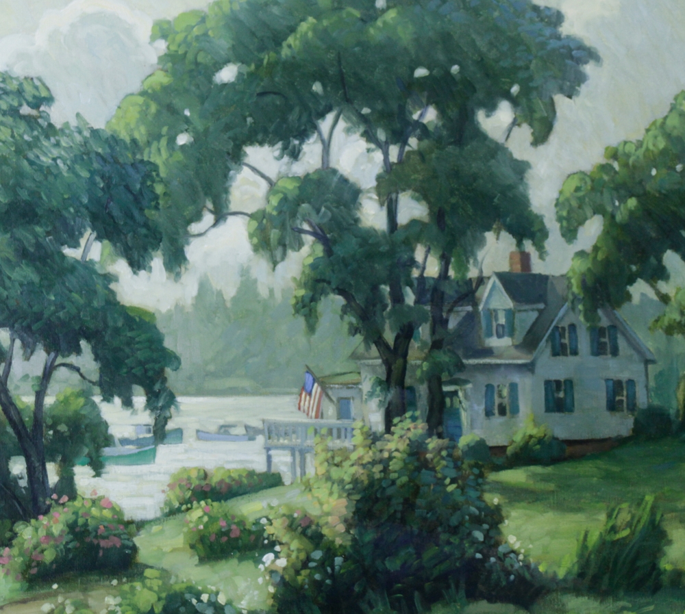 Ken Knowles | Misty Morning Time Islands Maine | MutualArt
