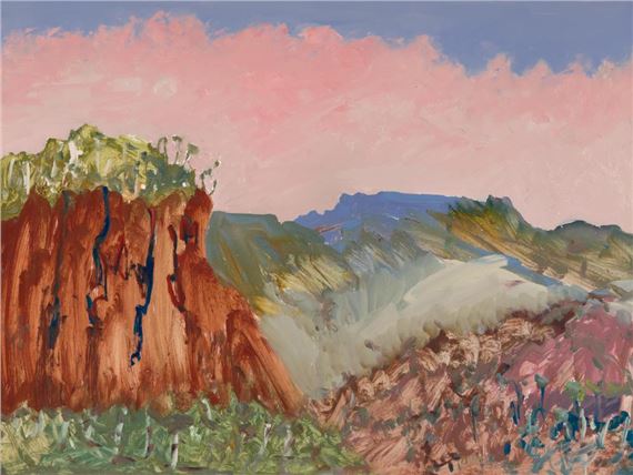 Sidney Nolan | Shoalhaven Landscape (Circa 1981) | MutualArt