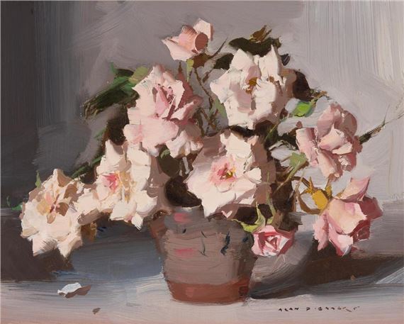Alan Douglas Baker | Cecile Bruner Roses | MutualArt