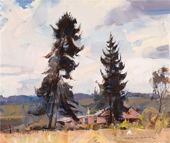 Alan Douglas Baker | Pines and Homestead | MutualArt
