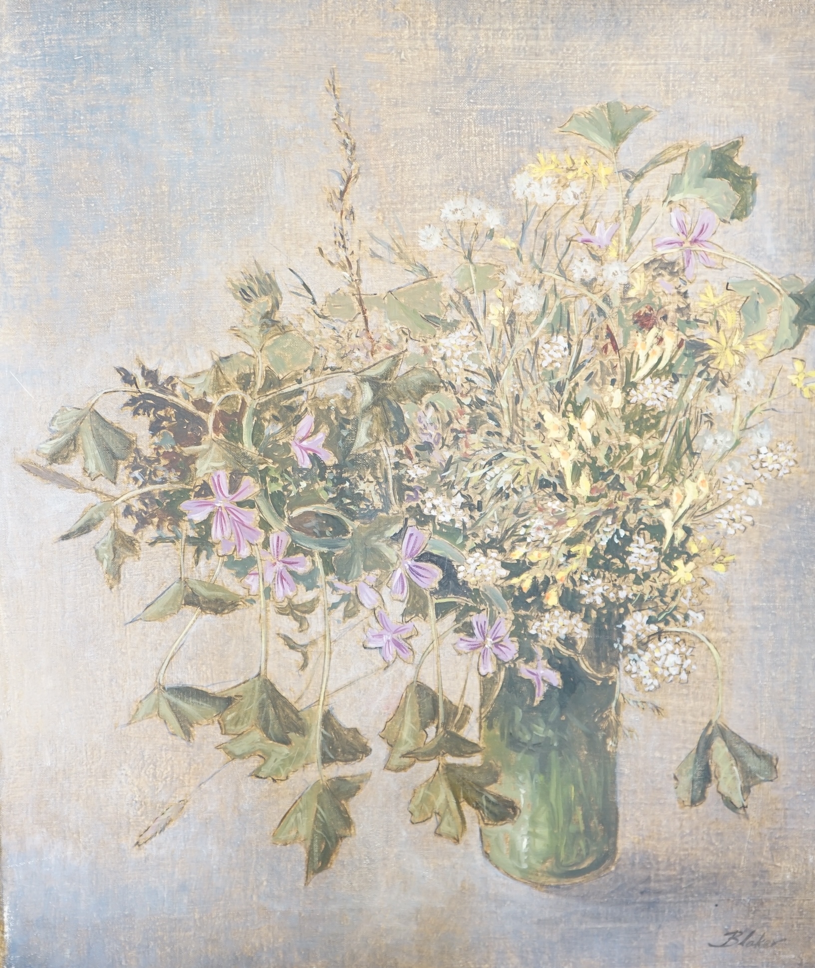 Michael Blaker | Still lifes of flowers in vases | MutualArt