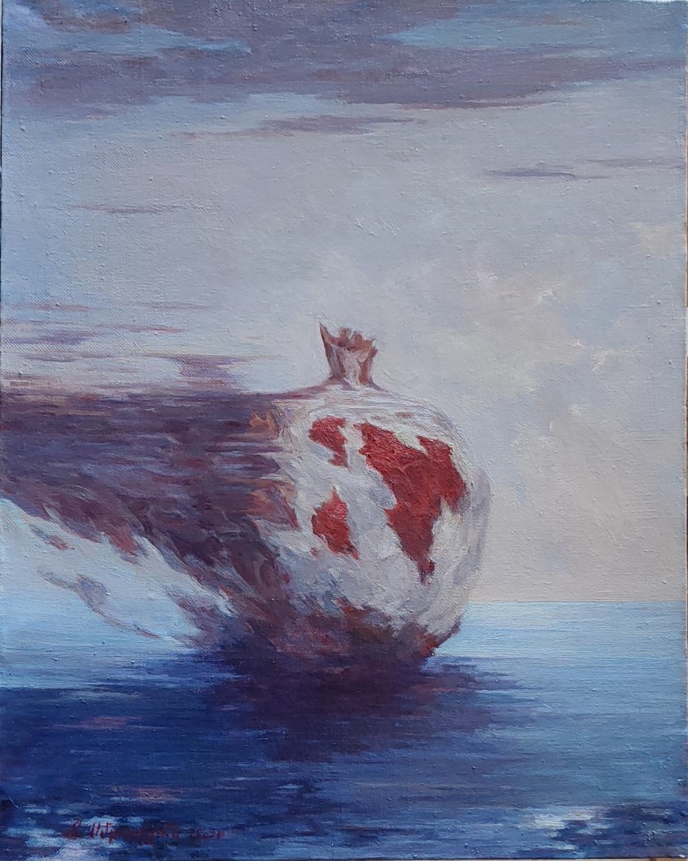 Tigran Smbatyan | “The pomegranate cracked” (2023) | MutualArt