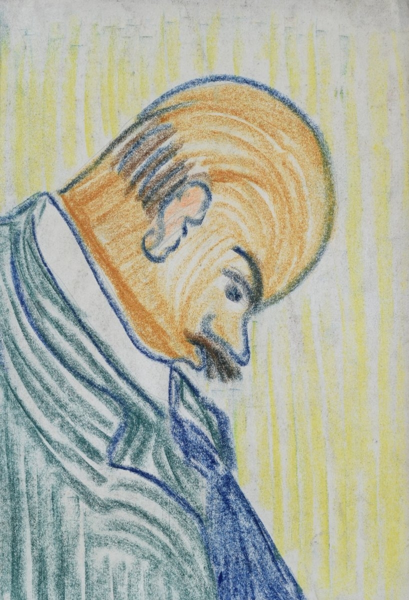 Hlobil Vilém | Muž s knírkem | MutualArt