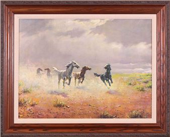 August Albo | 14 Artworks at Auction | MutualArt