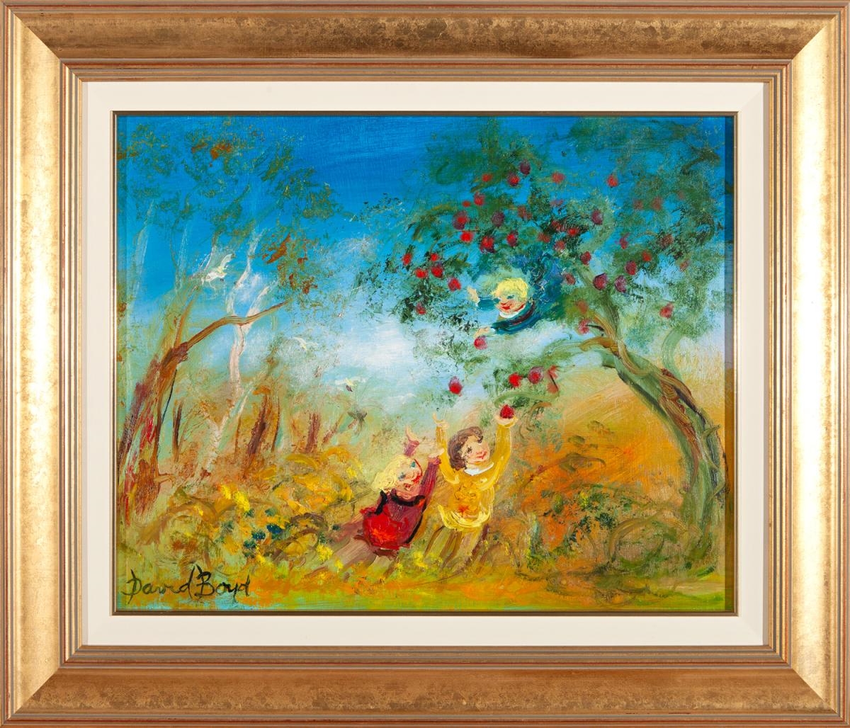 David Boyd | PICKING APPLES | MutualArt