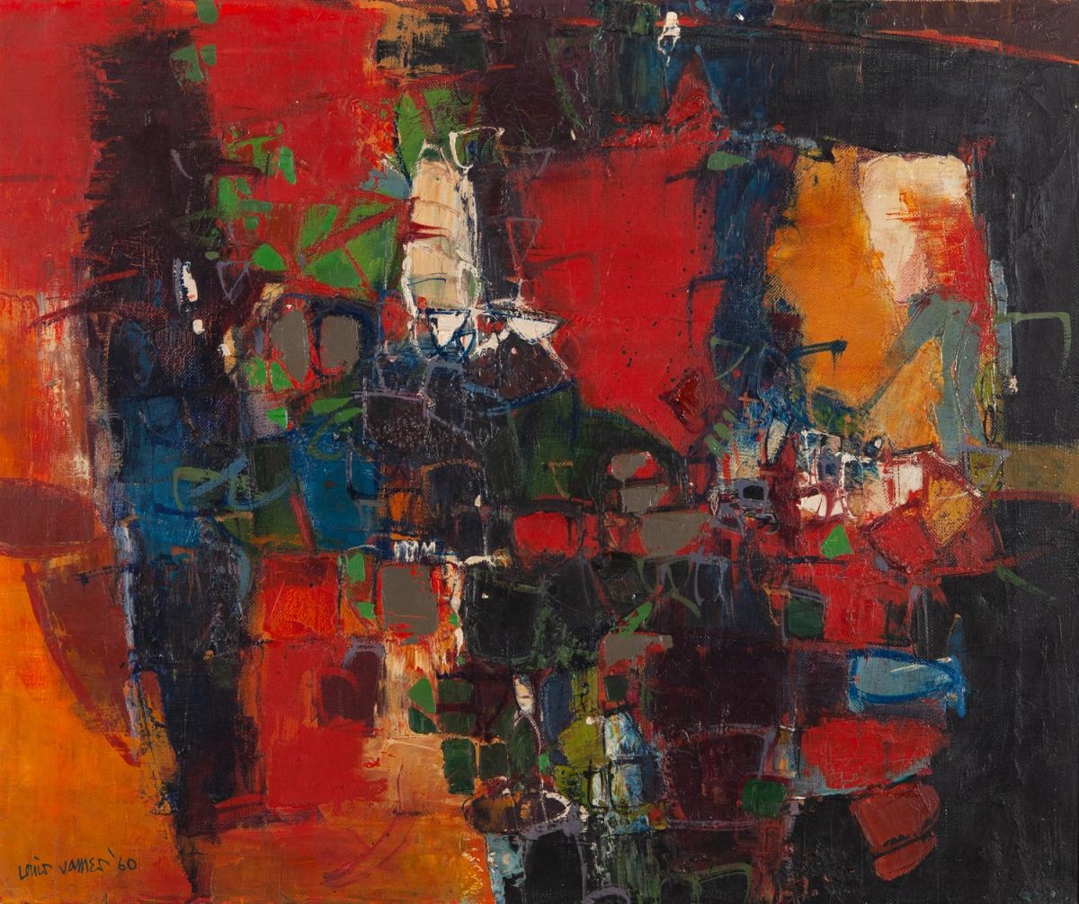 Louis Robert James | RED LANDSCAPE | MutualArt