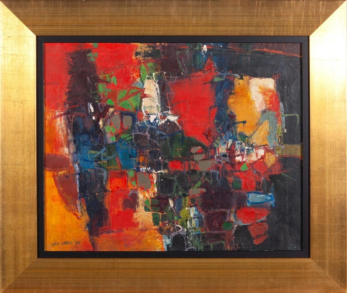 Louis Robert James | RED LANDSCAPE | MutualArt