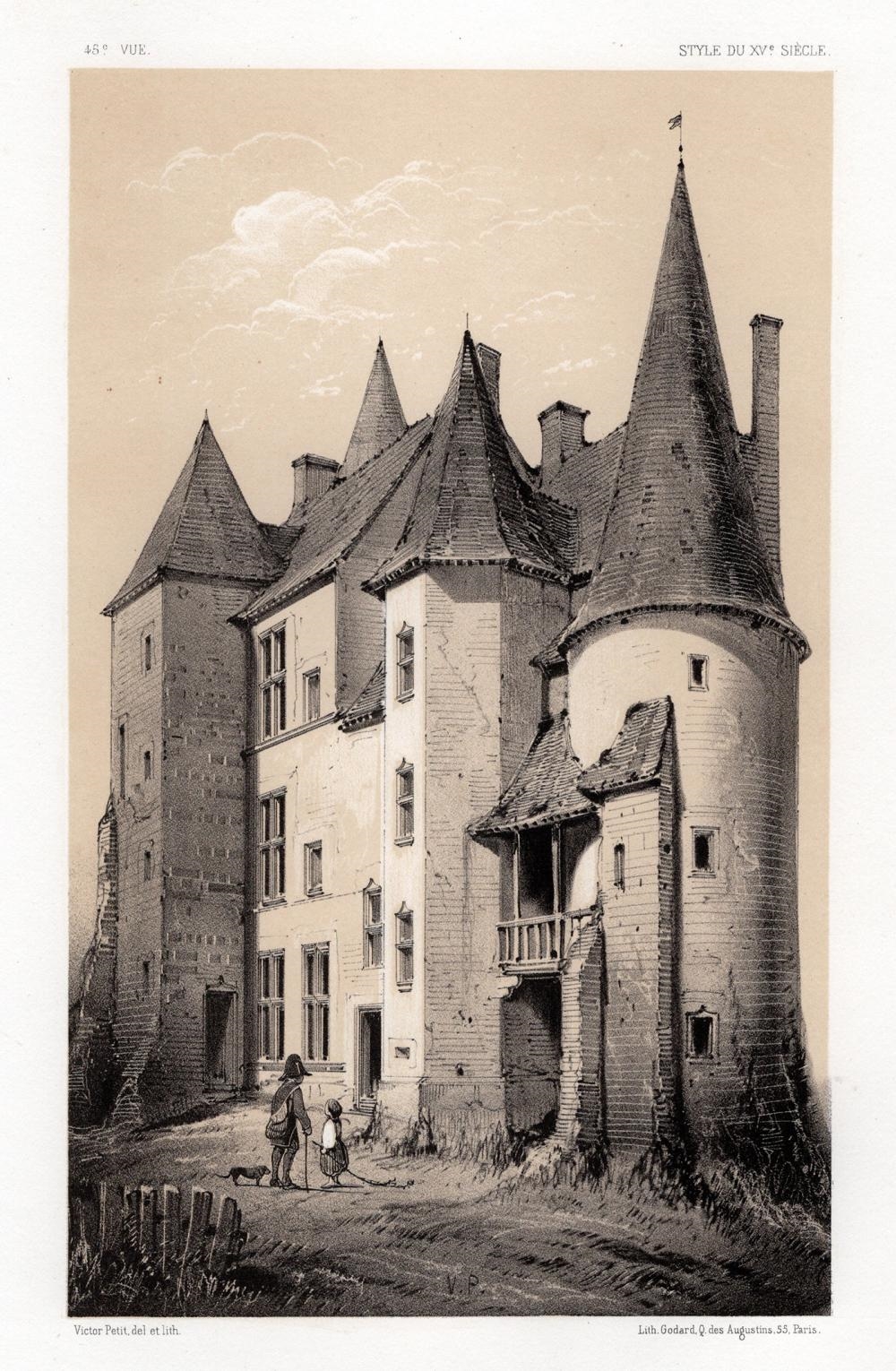 Victor Petit | FRAMED Original 1800s VICTOR PETIT Lithograph CHASSY ...
