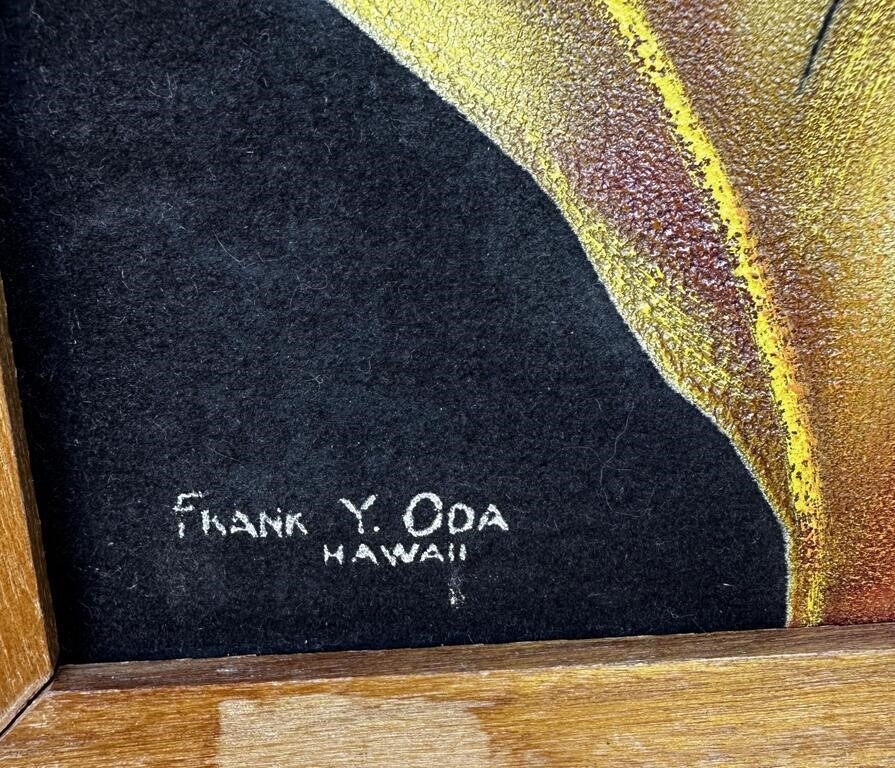 Frank Yasutaro Oda | Frank Y. Oda Hawaii Bird of Paradise Painting ...