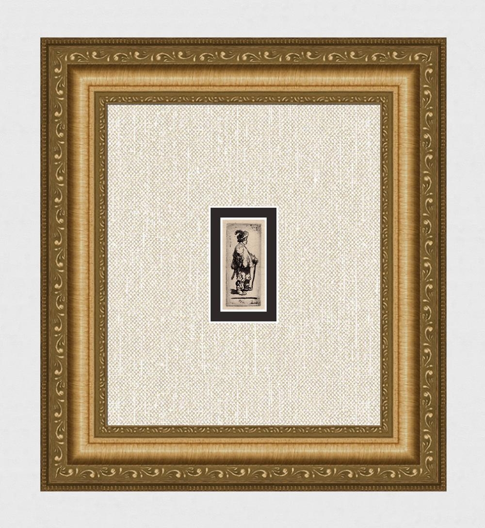 Rembrandt van Rijn | REMBRANDT 1800s Etching B142 A Polander Standing ...