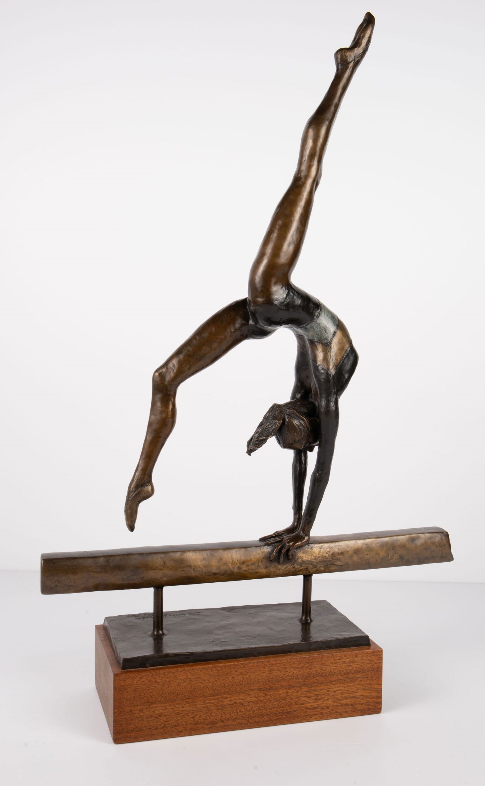 Rebecca J. Grob | The Gymnast- Bronze Sculpture by Rebecca J. Grob ...