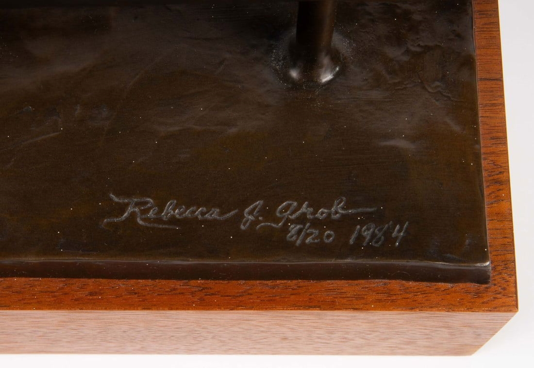 Rebecca J. Grob | The Gymnast- Bronze Sculpture by Rebecca J. Grob ...