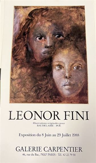 Leonor Fini | Set of two posters for the Leonor FINI exhibition ...