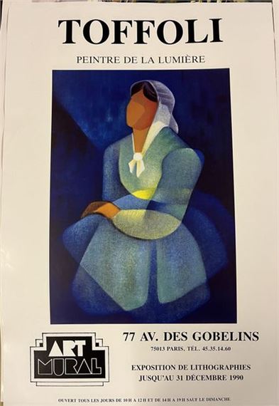 Louis Toffoli | Set of two posters for the Louis TOFFOLI PEINTRE DE LA ...