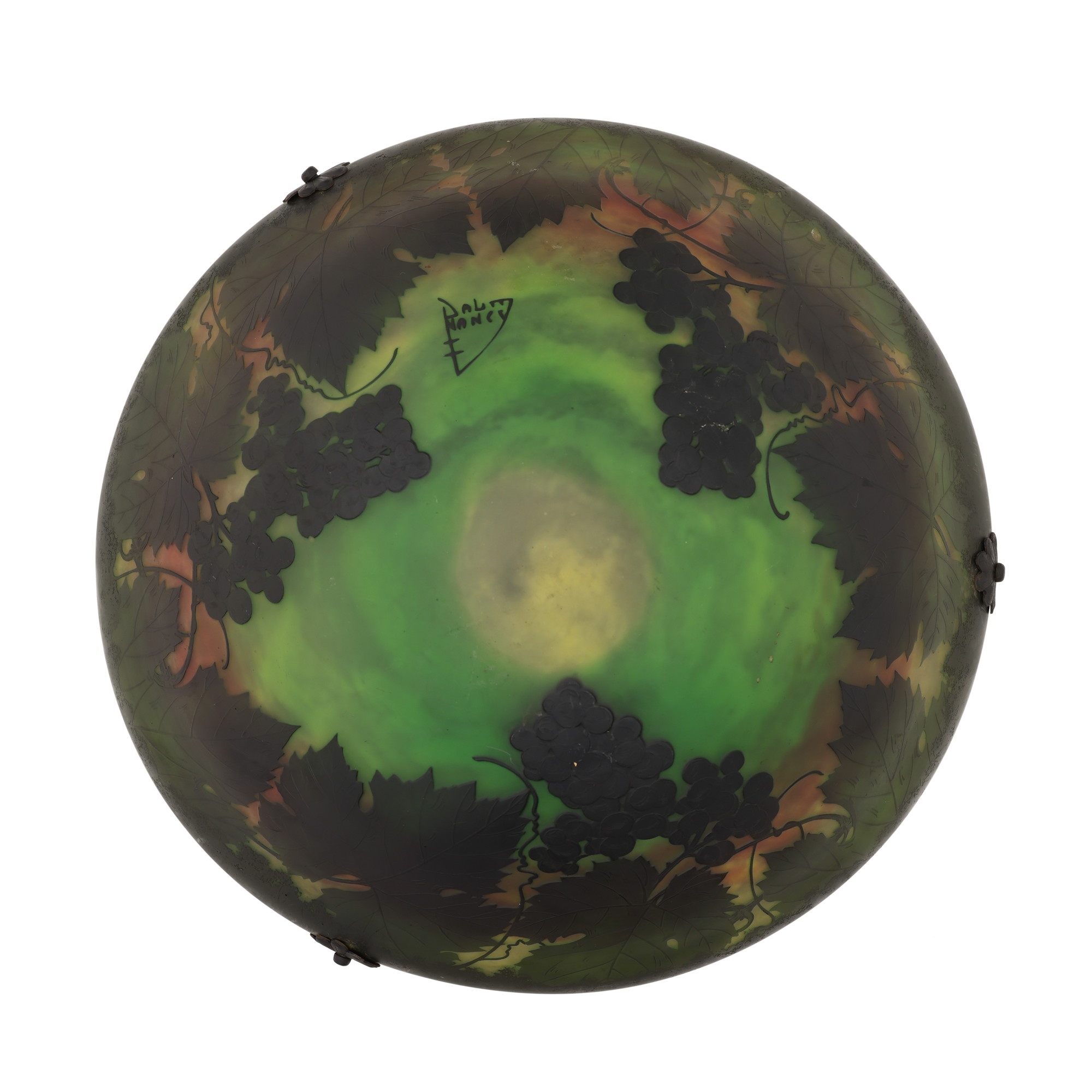 Daum Frères | GRAPE HANGING LAMP (1910 - 1914) | MutualArt