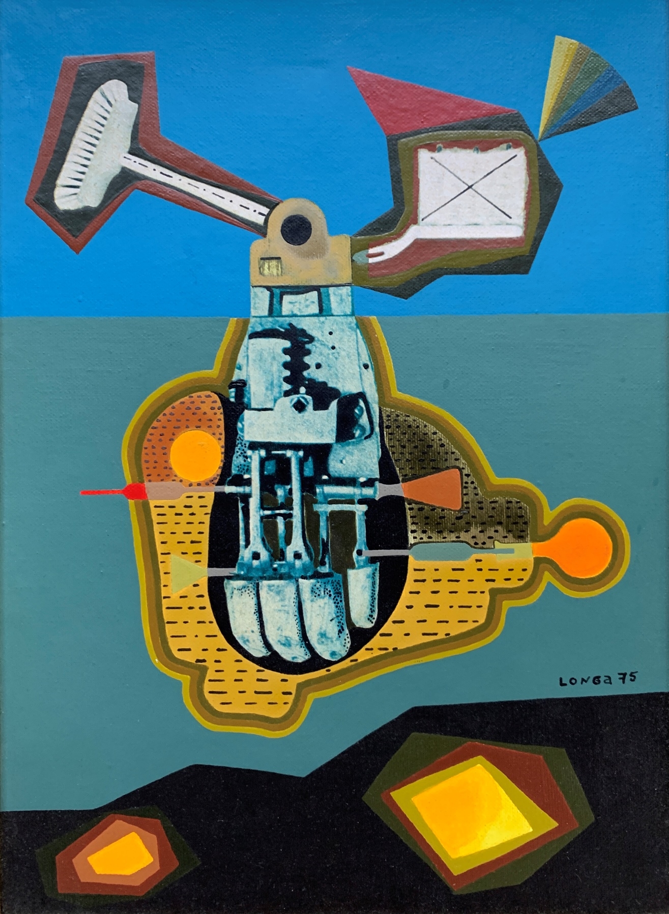 Hugo Longa | Máquina de limpieza | MutualArt