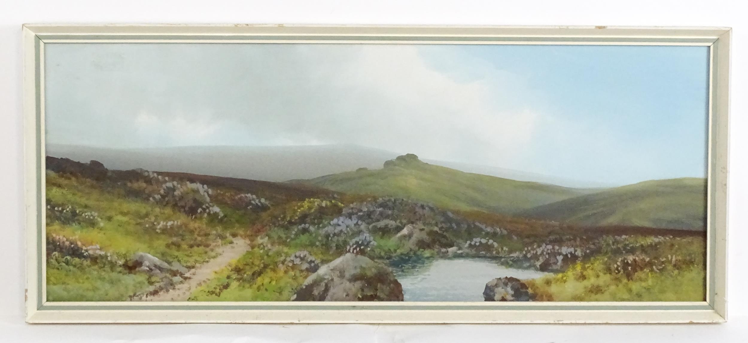 Reginald Daniel Sherrin | A moorland landscape (1912) | MutualArt