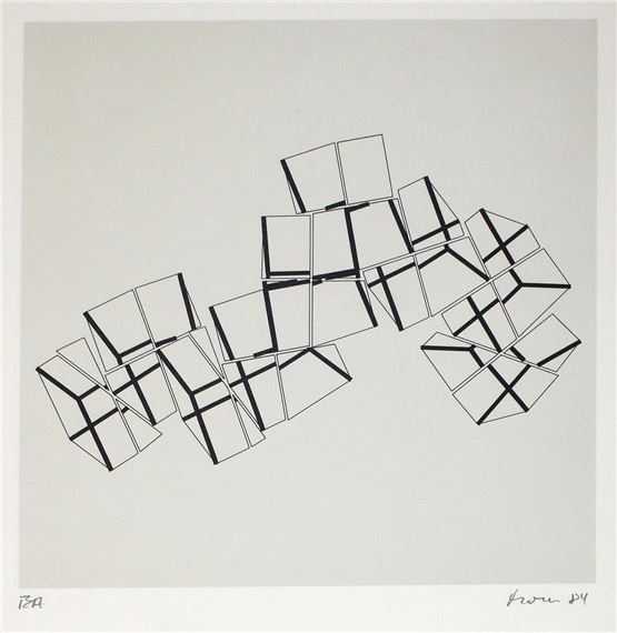 Manfred Mohr | Mohr, Manfred (1984) | MutualArt