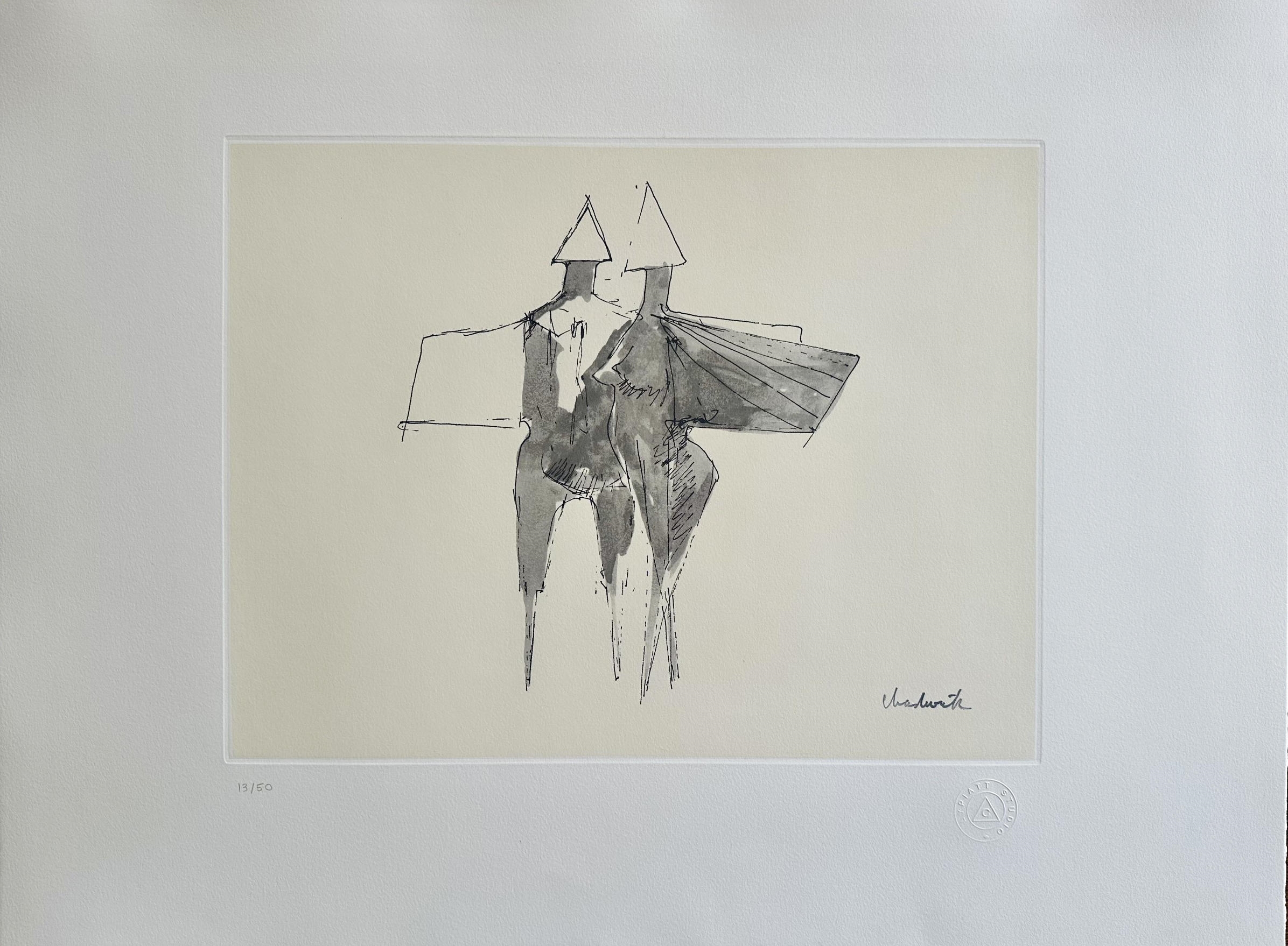 Lynn Chadwick | Winged Figures (1971) | MutualArt