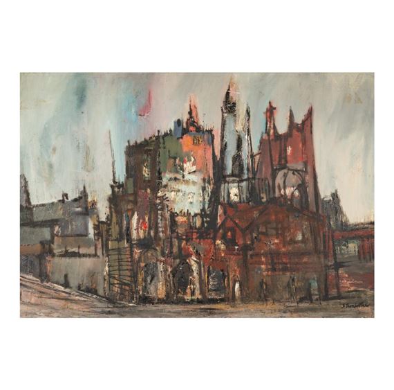 James Strombotne | Townscape | MutualArt