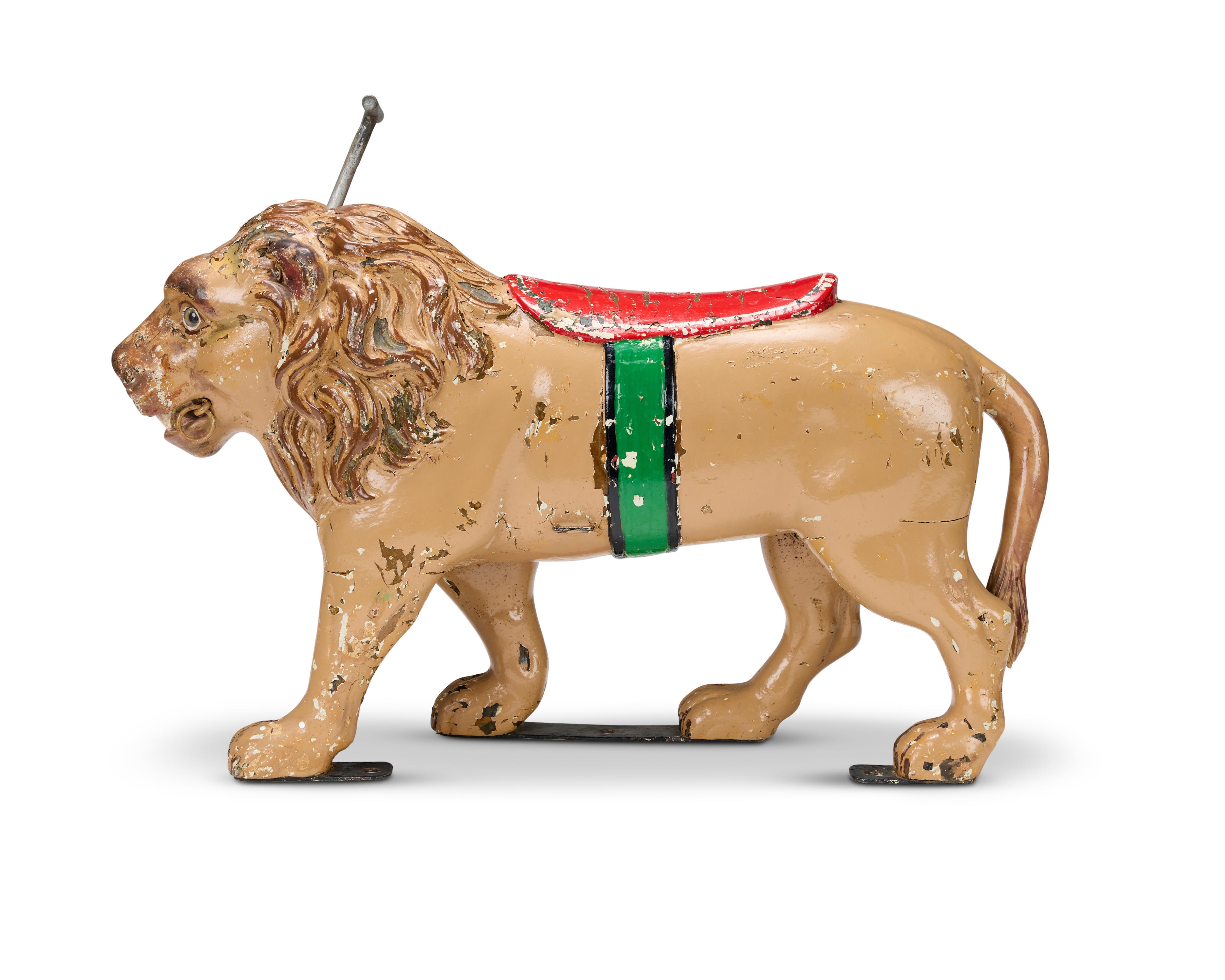 Friedrich Heyn | A rare German carved and painted juvenile platform ...