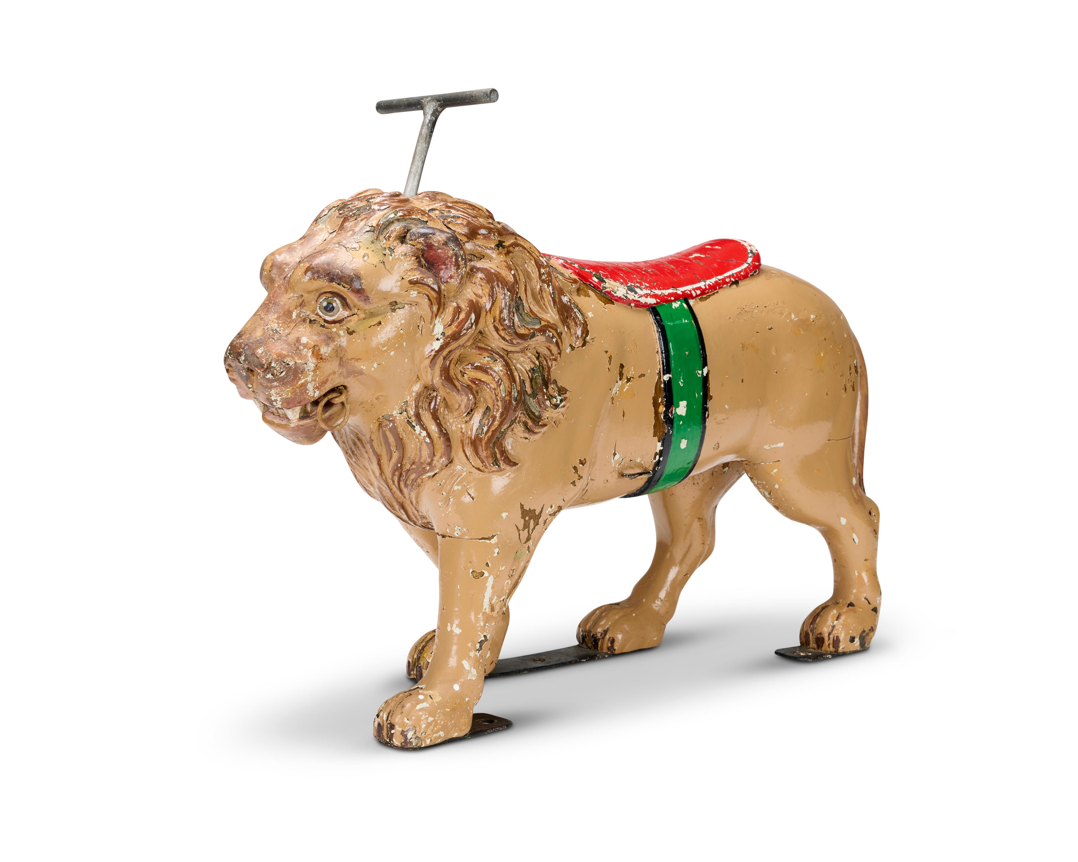 Friedrich Heyn | A rare German carved and painted juvenile platform ...