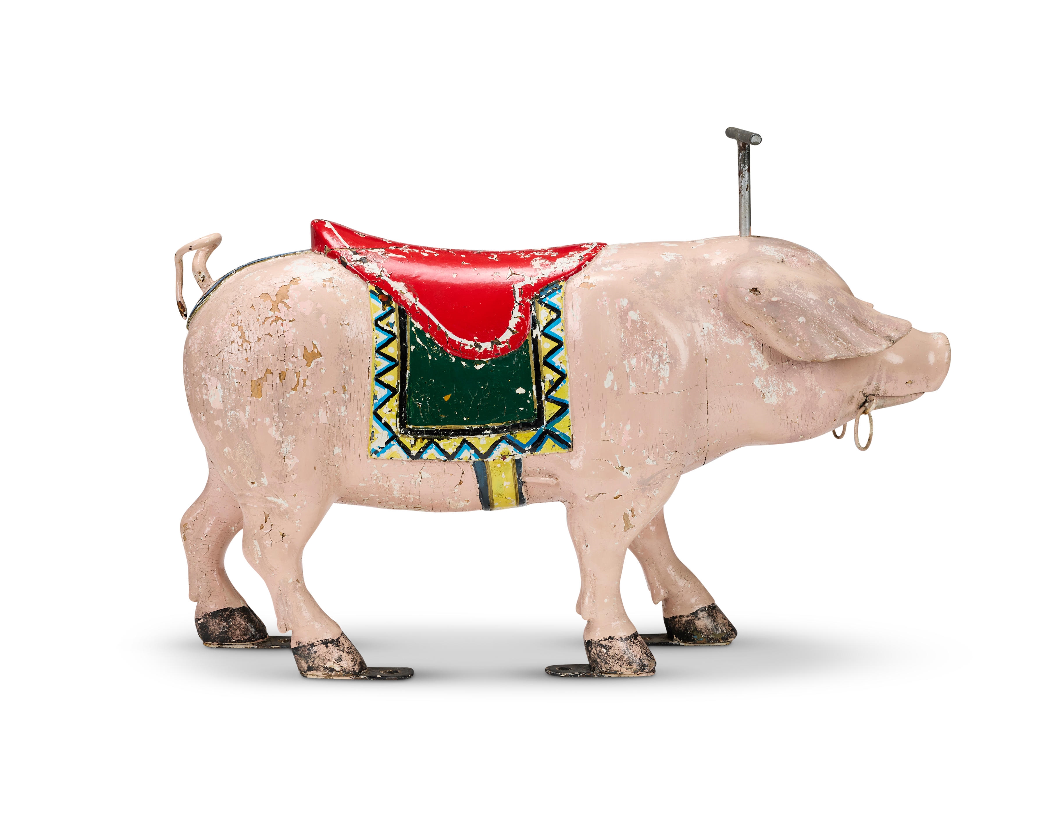 Friedrich Heyn | A rare German carved and painted juvenile platform ...