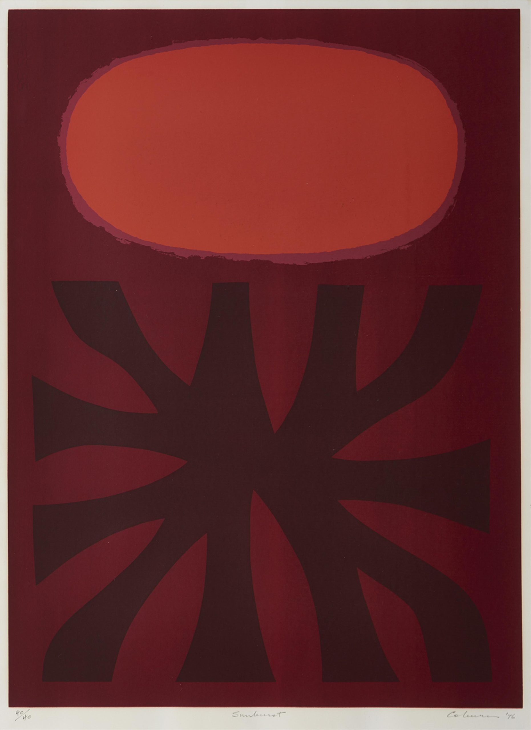 John Coburn | Sunburst (1976) | MutualArt