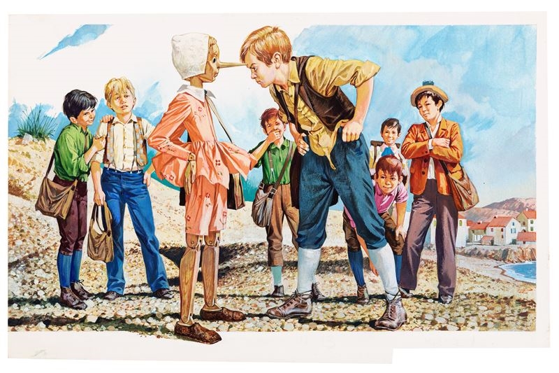 Romano Rizzato | The Adventures of Pinocchio, 60s (1961 - 1965) | MutualArt