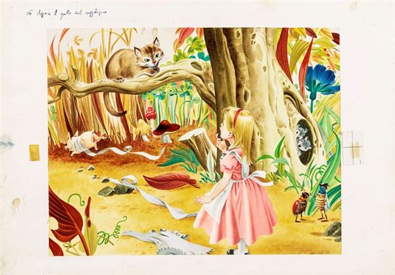 Antonio Lupatelli | Alice in Wonderland, 1968 | MutualArt