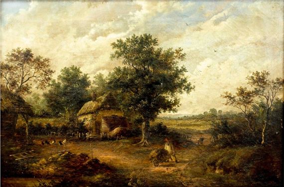 William Henry Yates | Country Landscape | MutualArt