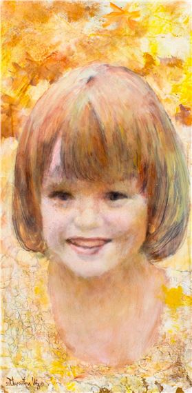 Thornton Utz | Portrait of Girl (1991) | MutualArt