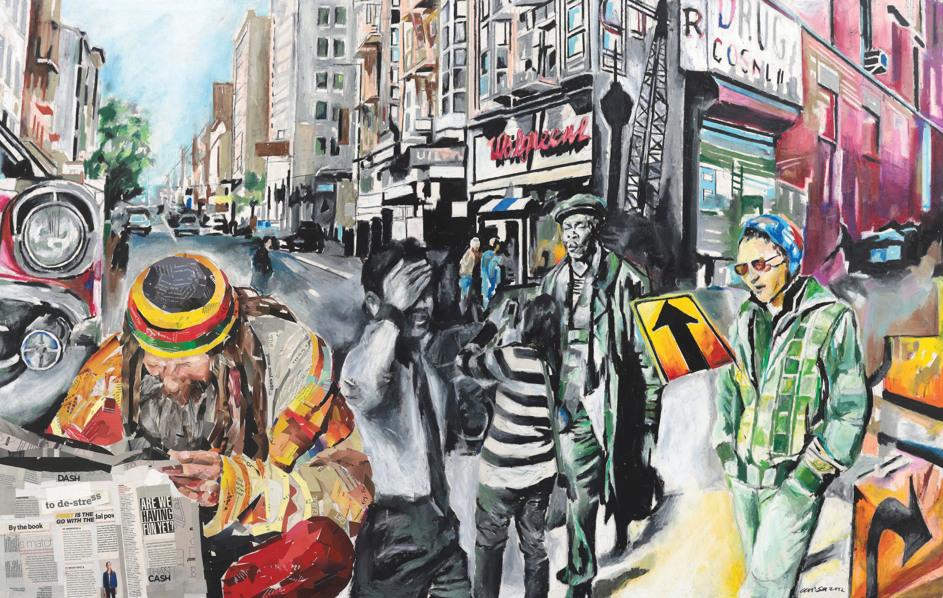 Anisa Abdullah | New York Street Scene (2012) | MutualArt