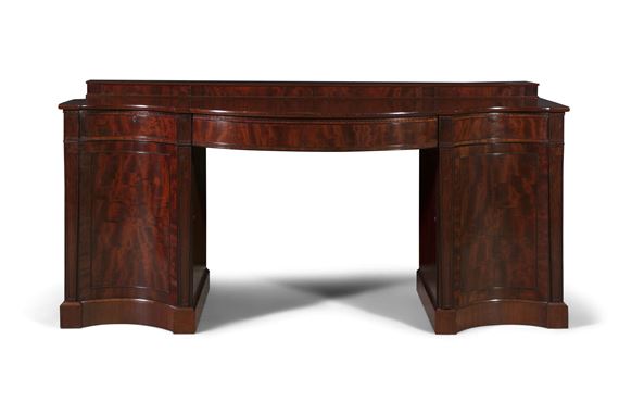 James Hicks | AN IRISH MAHOGANY TWIN PEDESTAL SIDEBOARD BY JAMES HICKS ...