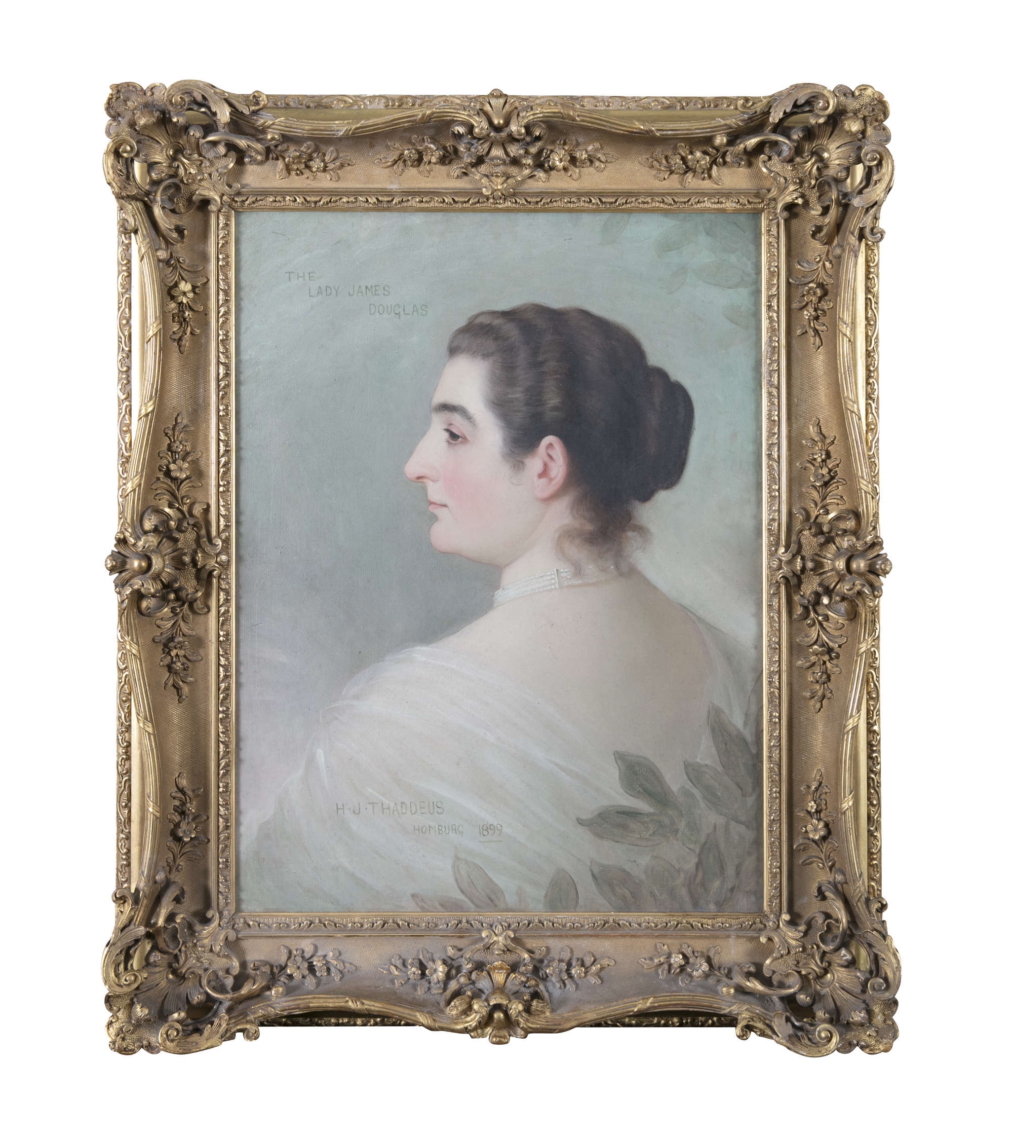 Henry Jones Thaddeus | Portrait of Lady James Douglas (neé Hennessey ...
