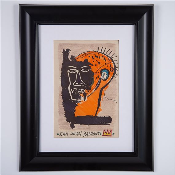 Jean-Michel Basquiat | Untitled (Yellow) (1984) | MutualArt