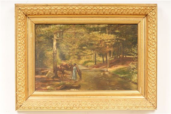 Otto Oschatz-Wolff | Otto Wolff Landscape Oil On Canvas | MutualArt