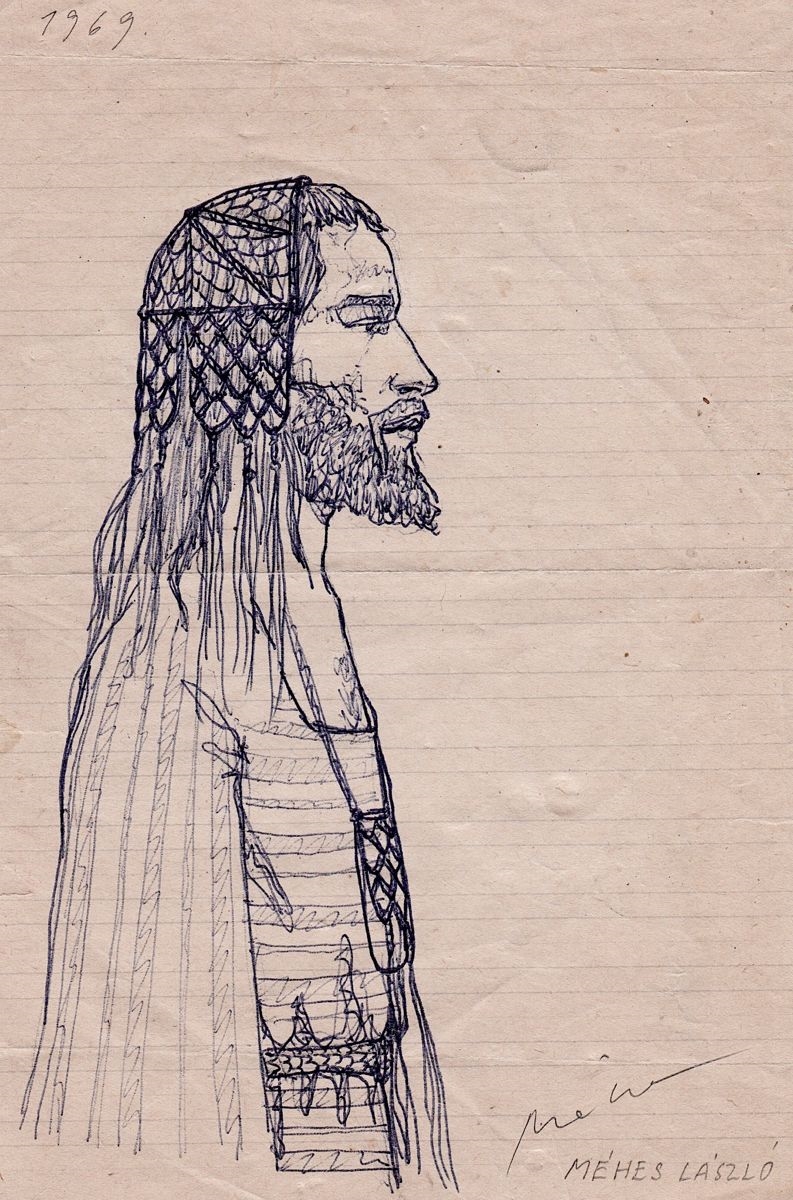 László Méhes | Self-portrait (1969) | MutualArt