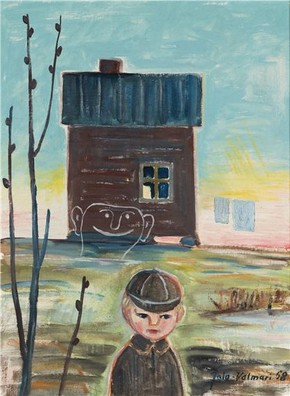 Viljo Mäkinen | Poika ja mielikuvitusystävä | MutualArt