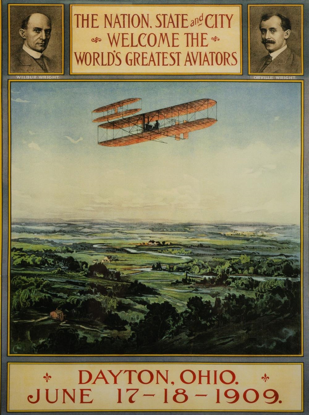 Wright Brothers | WRIGHT BROTHERS POSTER (Late 20th Century) | MutualArt