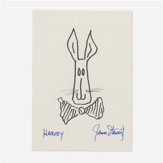 James Stewart | Original Harvey cartoon (Circa 1950) | MutualArt